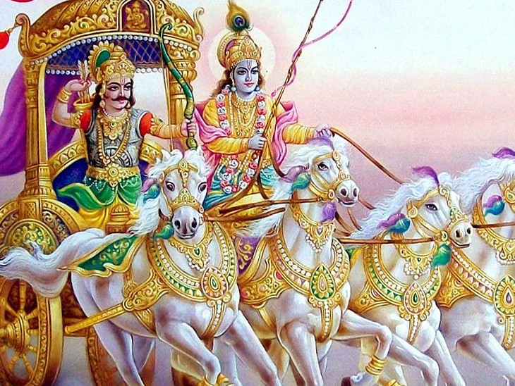 facts about arjun's rath, mahabharta facts in hindi, krishna and arjun ...