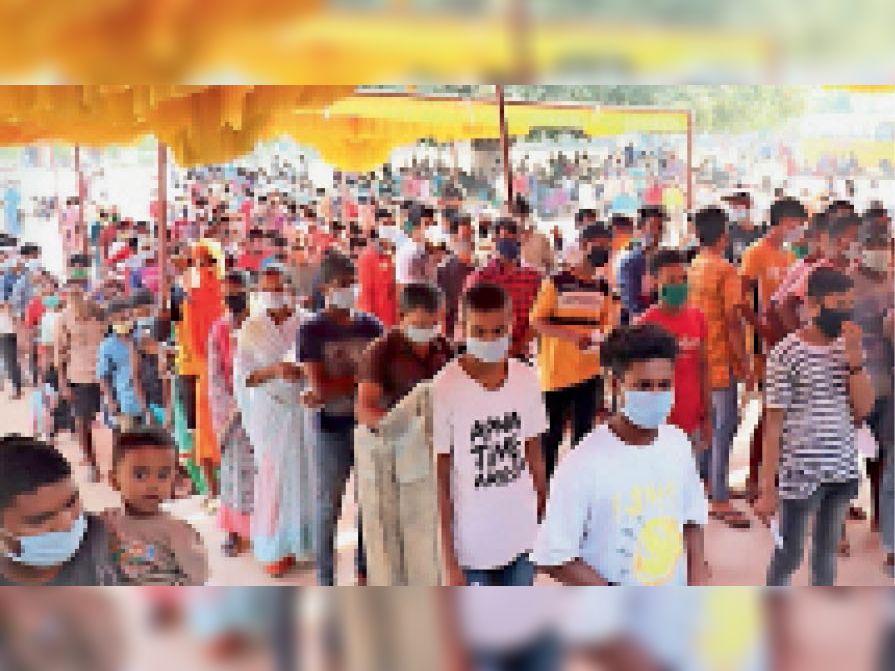 550 migrant laborers from Goa welcomed by Simdega administration ...