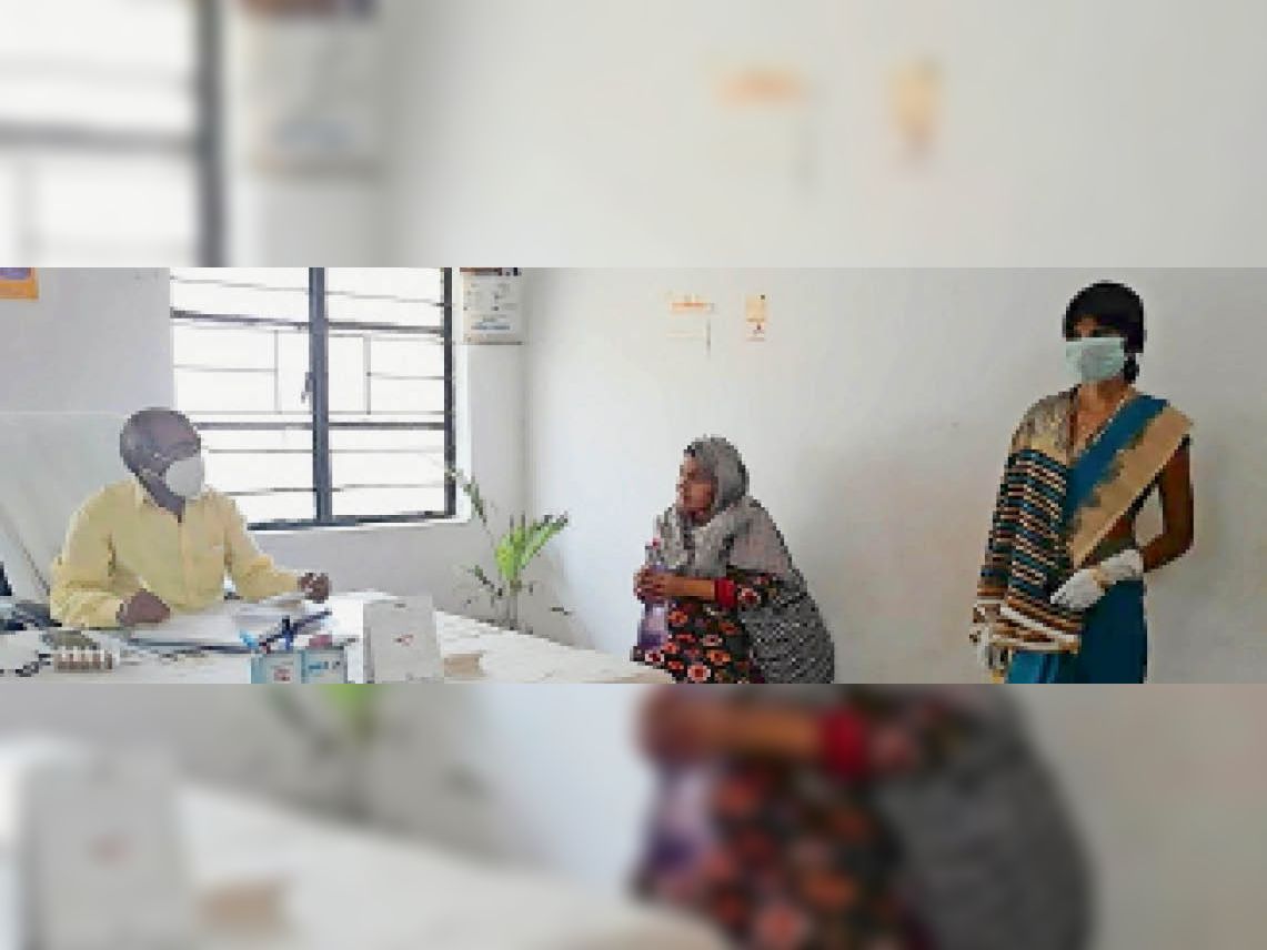 56 patients including seven pregnant examined in OPD room on first day ...