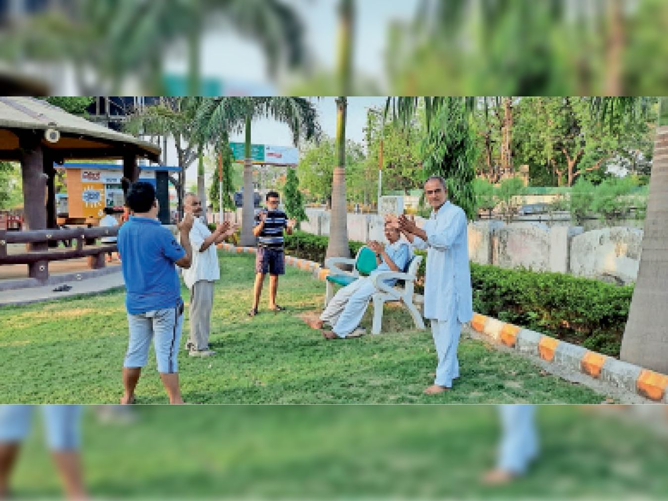 Morning walk starts in parks, but caution is necessary | ध्यन रखें ...