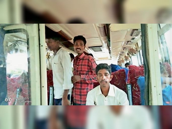 Exodus of laborers continues from Tiriyani, Punjab is leaving by bus ...