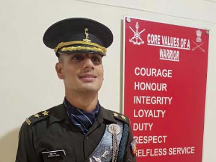 Harshul Rana of Himachal took oath of Indian Army in IMA passing out ...