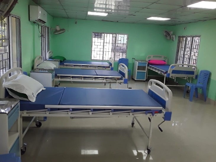 The largest temporary hospital with 10,000 beds in South Delhi will be ...