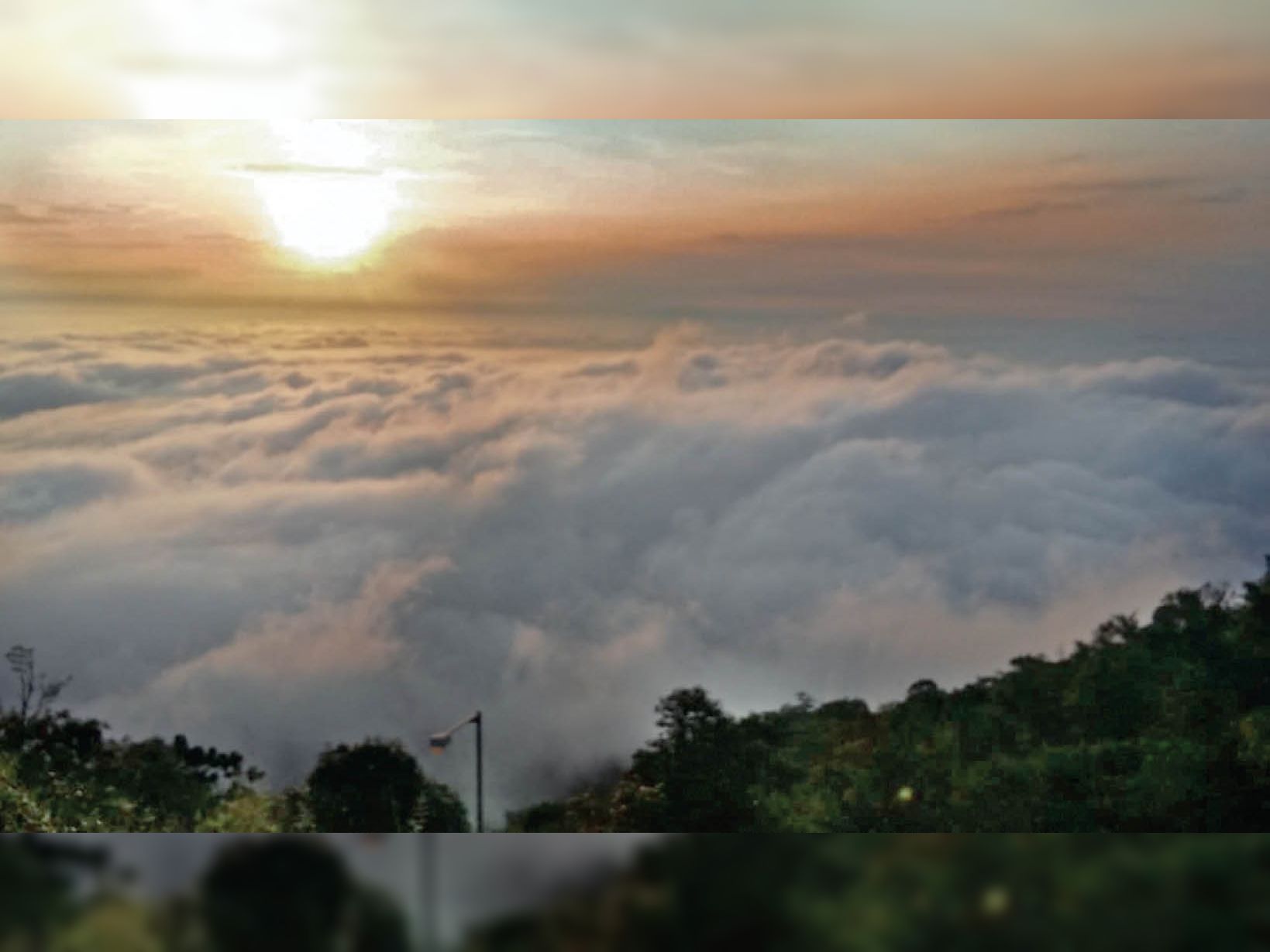That's why such a view of the clouds already visible in Akash Nagar ...