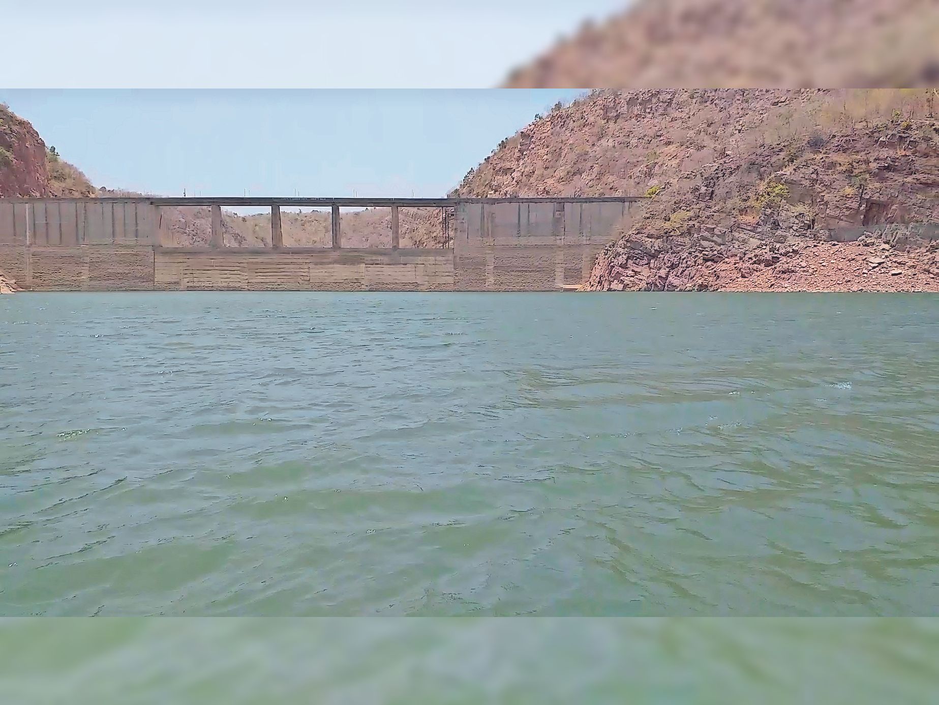 Jakham dam still has 17.90 meters of water, one and a half meters more ...