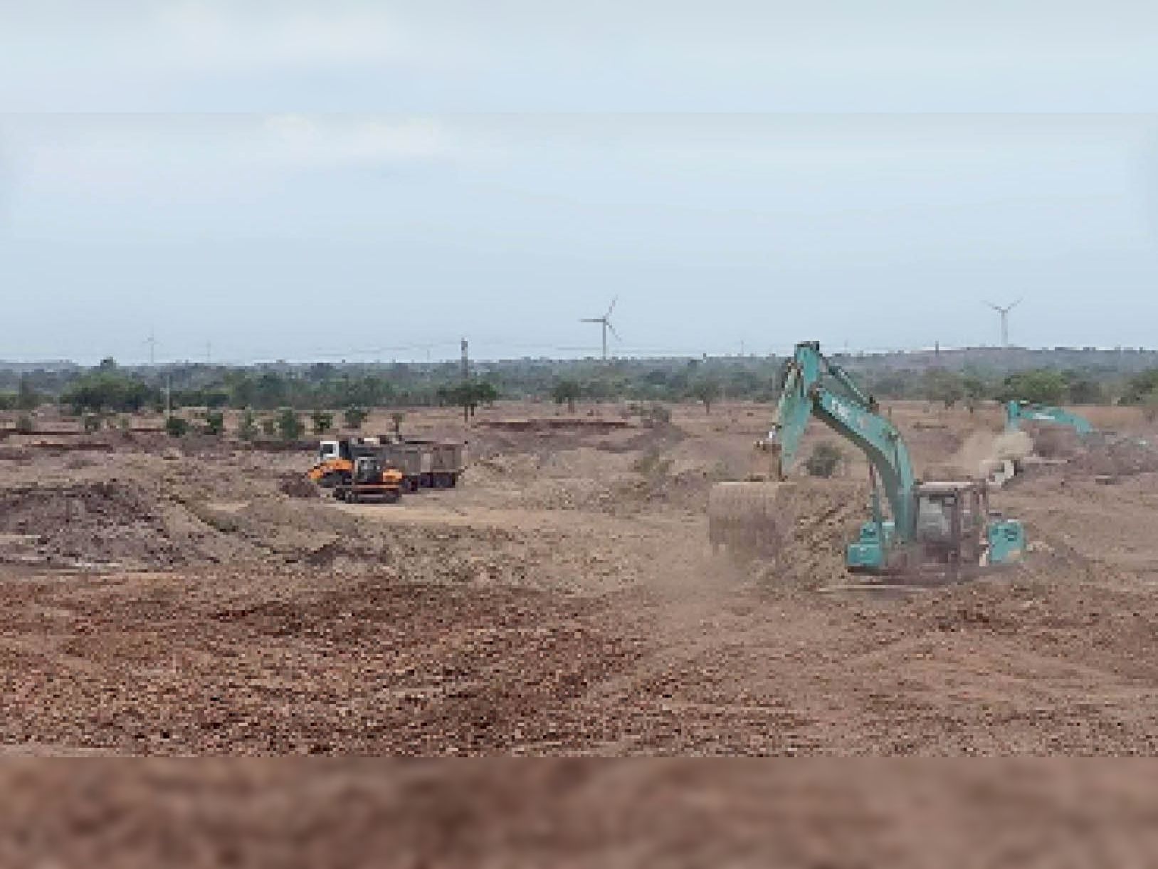 In 8-lane construction, the contractors dug up grazing land without ...
