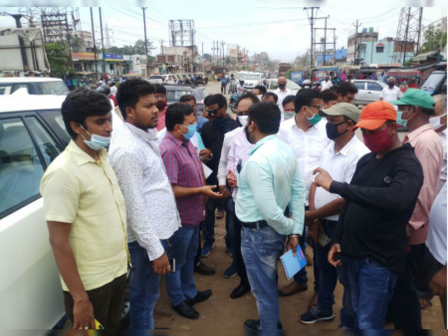 DGM reached to know the condition of NH-33, so no other issue could ...