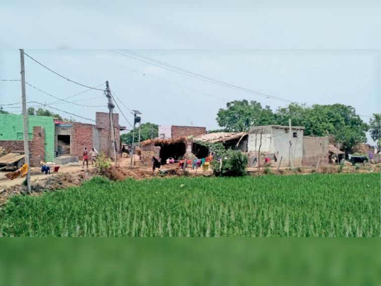 Toki Manoli village has been facing water logging for 40 years, the ...