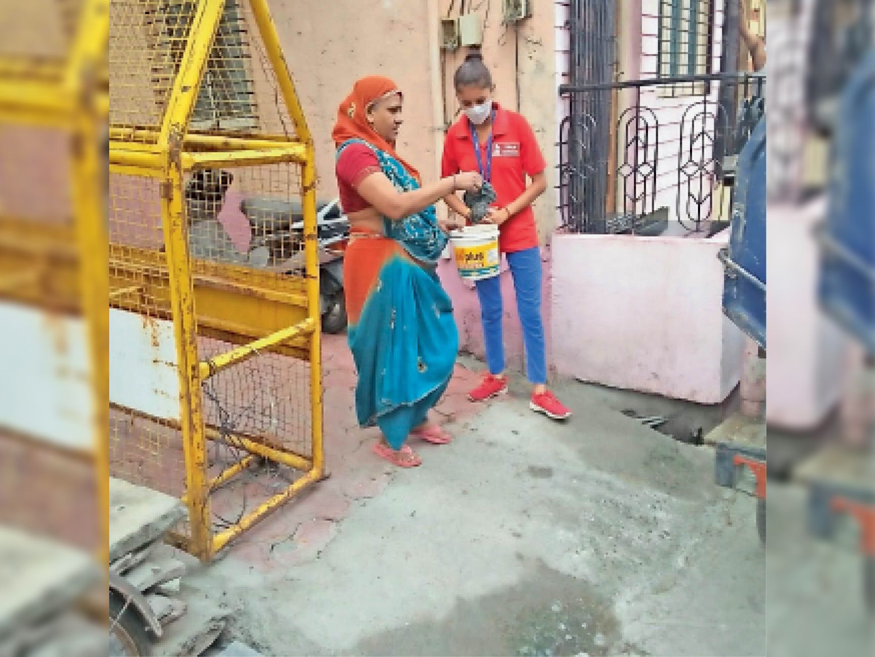 15 percent more polythene in waste coming out of homes