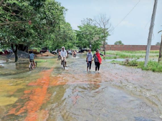 Increasing water level of Daha and Saryu river | बाढ़ का खतरा: दाहा और ...