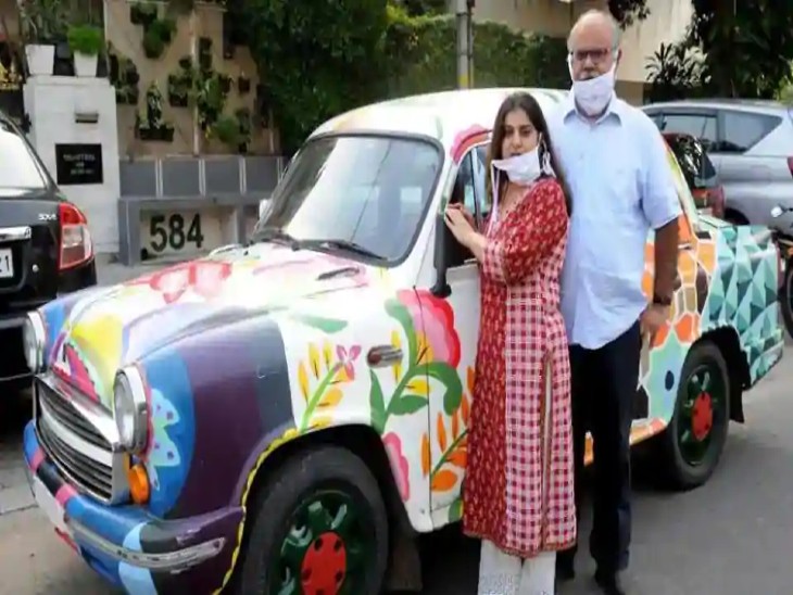 Finally, after one year later ambassador car with colourful artwork got ...