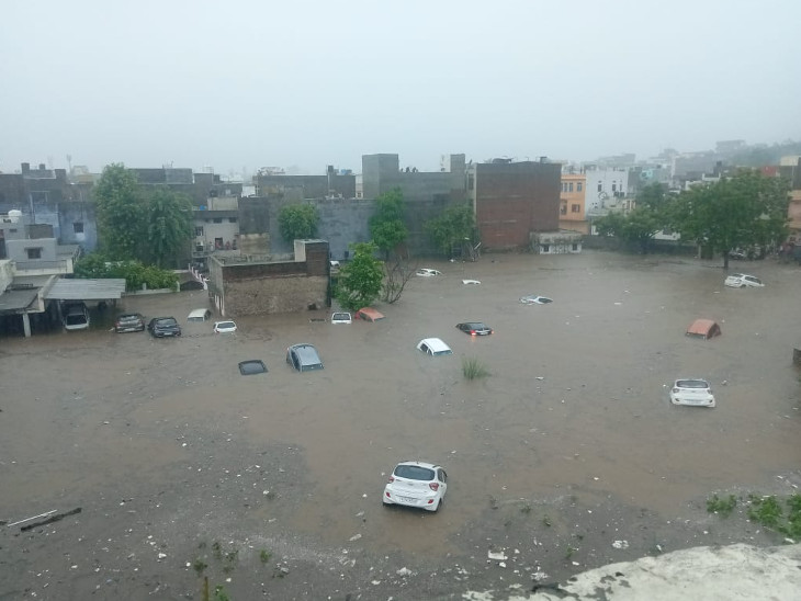 Jaipur Rain Latest News Today Updates | 10.7 Inches Of Rain In 10 Hours ...
