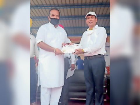 Deepak Nanda of Sub Divisional Nangal awarded for philanthropic work ...