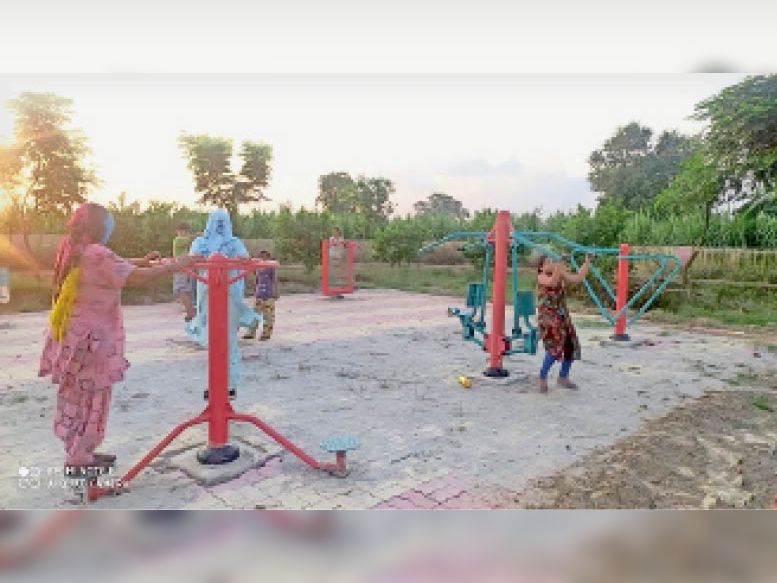Open gym built at a cost of 3 lakhs in Bihali, villagers will get ...