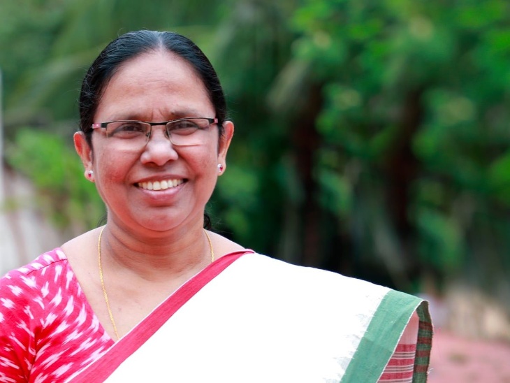 The prestigious magazine of UK, Kerala Health Minister K.K. Shailaja as ...