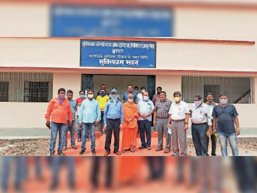 Muktidham built at a cost of 35 lakhs in Maubhandar, the committee will ...