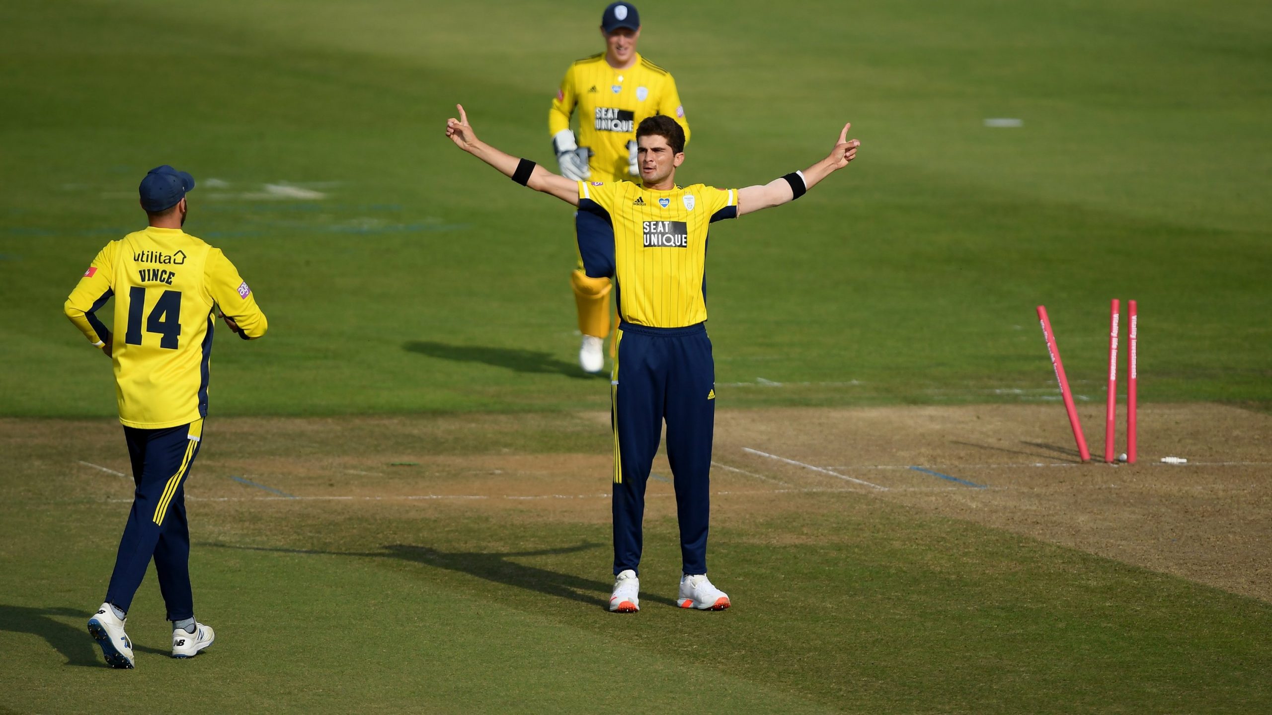 Pakistan fast bowler Shaheen Afridi sets record, first Pakistani to ...