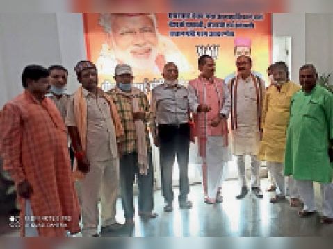 Members of All India Mithila State Sangharsh Samiti meet MP Gopalji ...