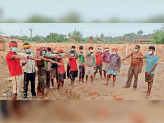 Members of the Aripan Life Foundation will bring masks to wear and make ...