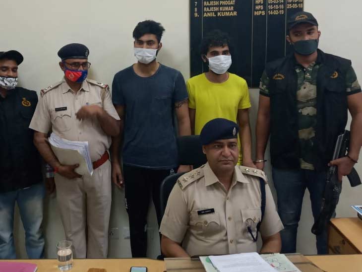 Faridabad Police arrested two most wanted gangsters facture gang