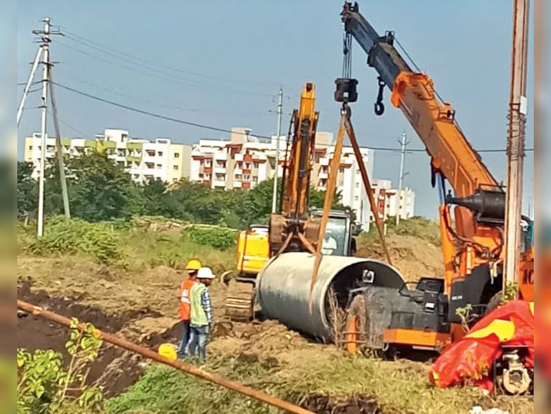 Pipeline work now starts after seven months, but will not be completed ...