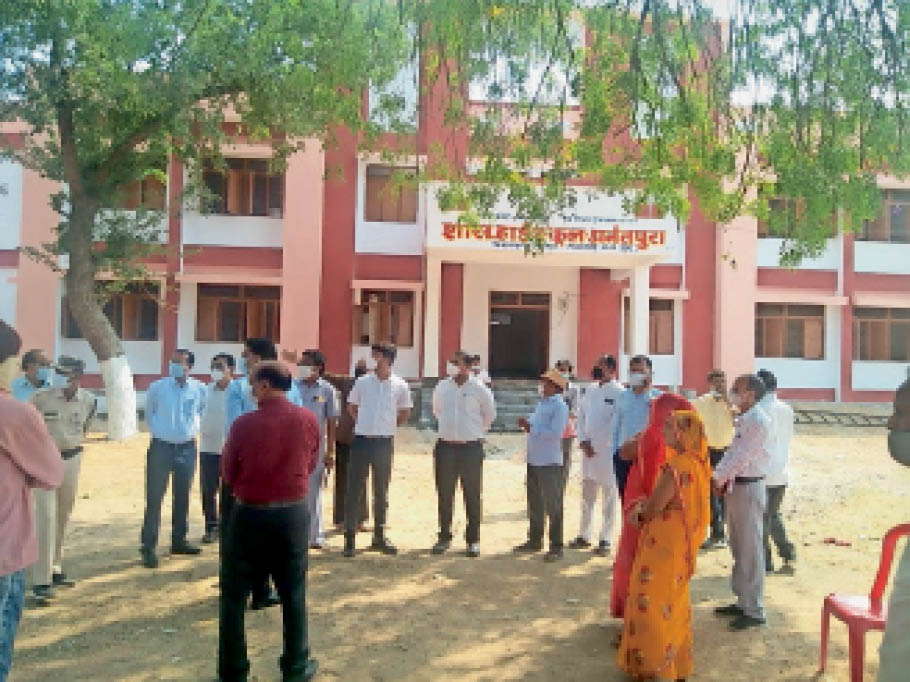 CM will inaugurate the unfinished school building, officials inspect ...