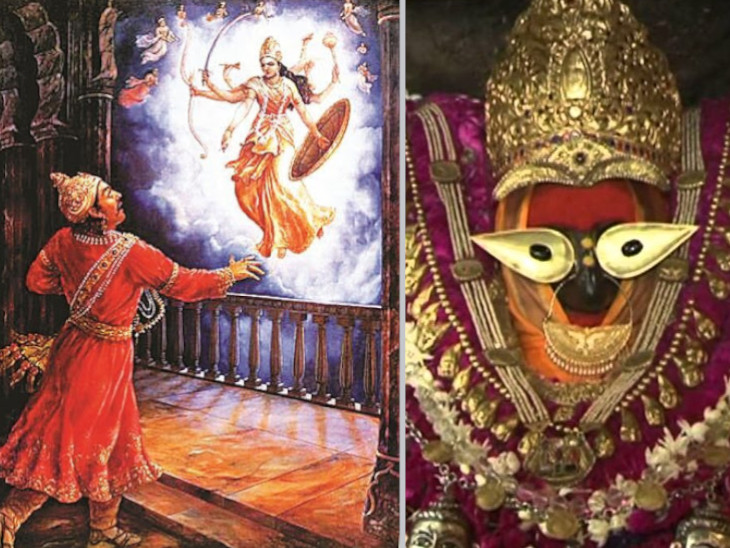 navratri 2020, yogmaya in dwapar yug, krishna and yog maya, navratri ...