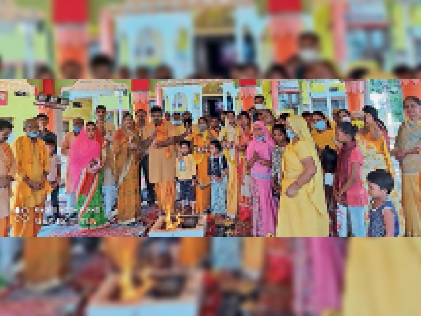 Punsavan and initiation ceremony performed in Shaktipeeth told to ...