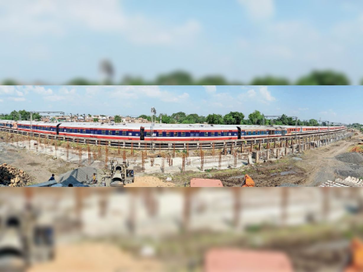 The work of the third pit line will be fast, 570 meters long, 23 catch ...