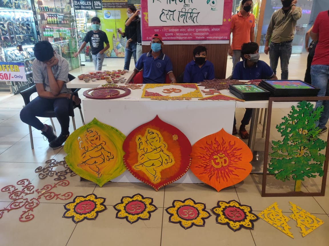 Our Diwali will illuminate with the lamps of hard work of Divyang ...