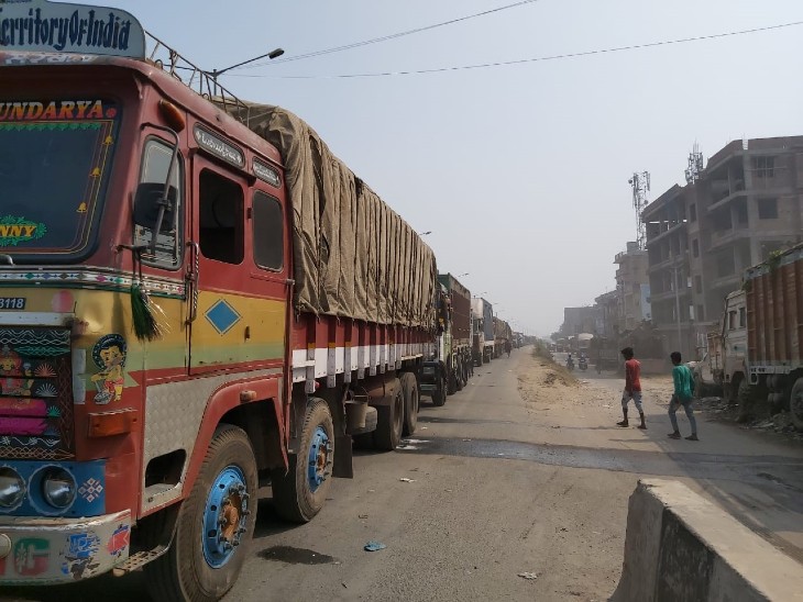 Patna Traffic News; Heavy Traffic Jam In Patna Mahatma Gandhi Setu ...