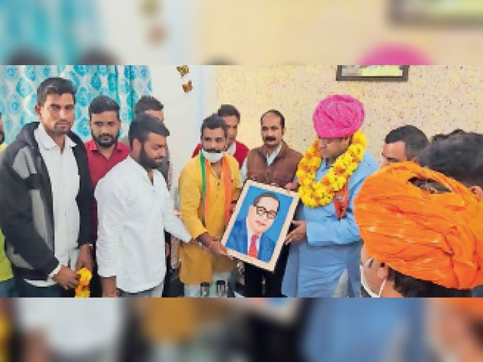 BJP Scheduled Tribe State President Jitendra Meena welcomed on coming ...