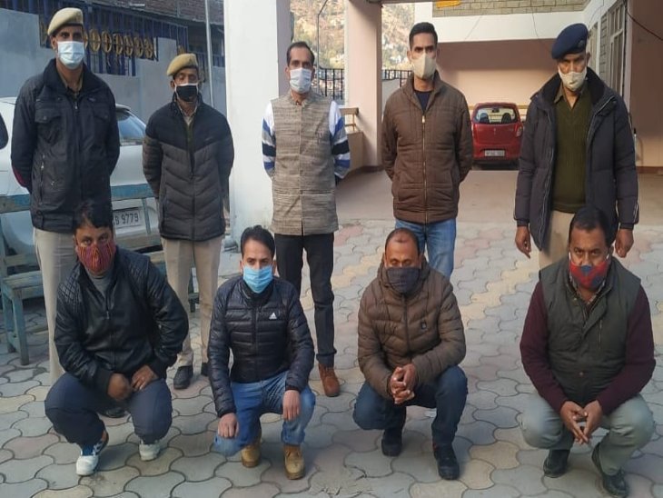 fraud gang exposed by kullu police; Four people arrested, all have ...