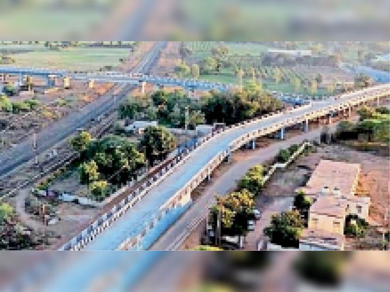 Inauguration of the second largest railway bridge of Rs 28 crore in the ...