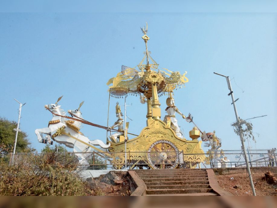 Asia's largest Bhishma chariot in Dalli, view point of iron city too ...