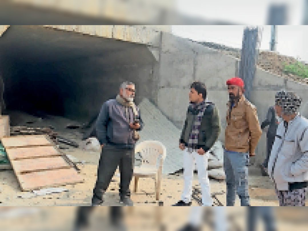 Adamgarh underpass will be ready in a month, five wards will get ...