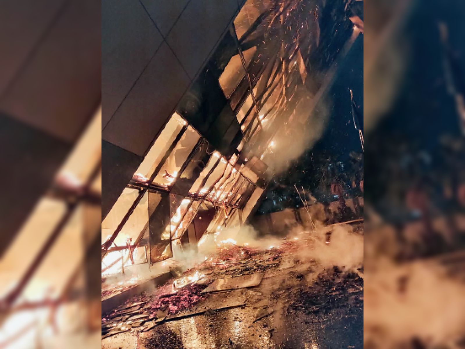 Jindal Steel Company's 6-storey office caught fire due to short circuit ...