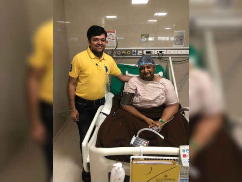 124 kg Jayesh's two kidneys fail, but doctors perform successful surgery