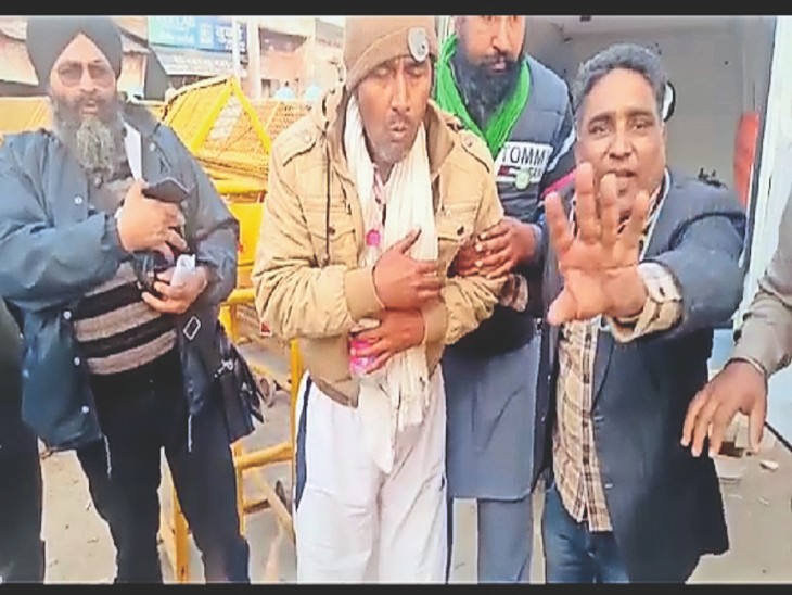 Farmer admitted poison in poison border, admitted in Delhi | आत्महत्या ...