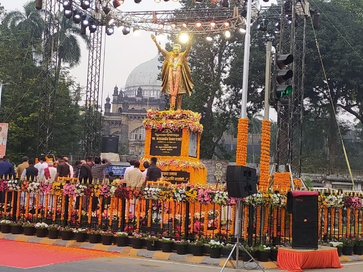 Uddhav Thackeray; Maharashtra Cm Uddhav Thackeray Unveils Statue On Bal ...