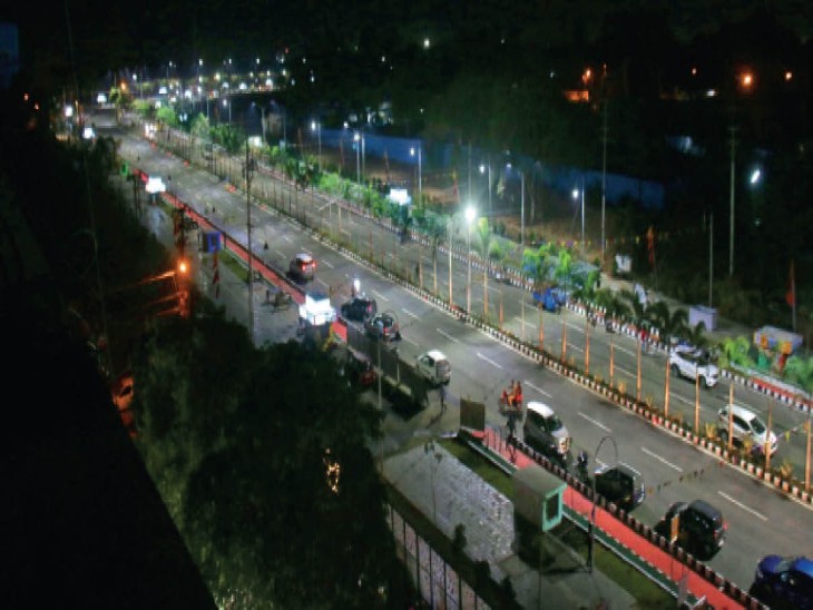 Boulevard Street inaugurated today, water screens and cable stay ...