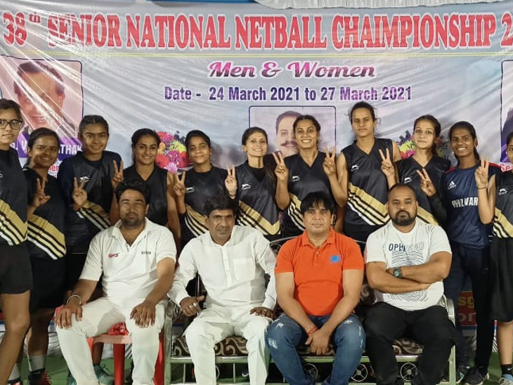 Rajasthan Women's Team Bronze Medal in 38th Senior National Netball ...