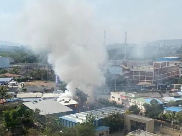 A horrific explosion at a chemical factory in Pune: a blast was heard ...