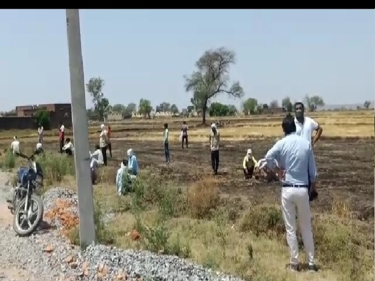 In Etama village of Bhitarwar, 40 positives a day, one killed, total ...