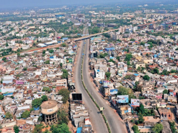 Raipur master plan 503 sq km i.e. three times bigger, more than 50 lakh ...