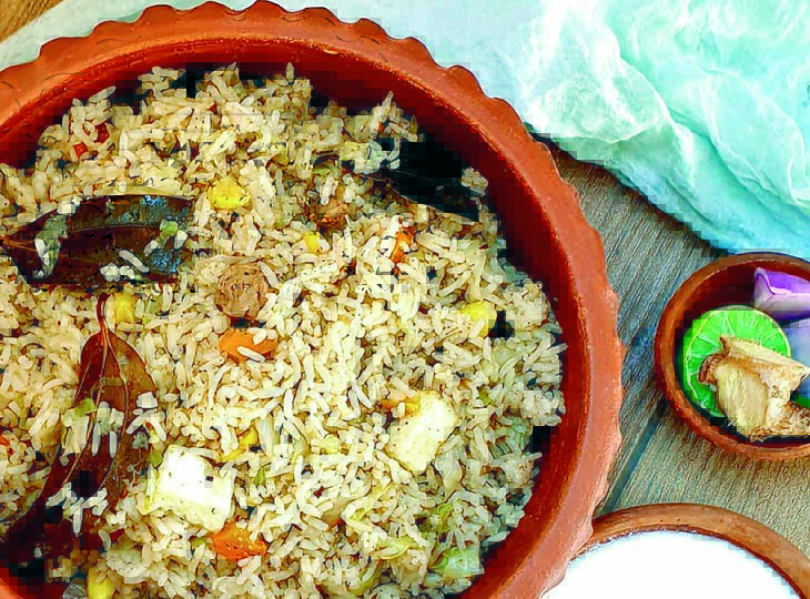 Serve delicious dishes like Vegetable Pulao, Moong Dal Kadhi and Smoky ...