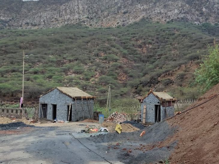 The sight will be like a hill station; Construction work is going on at ...