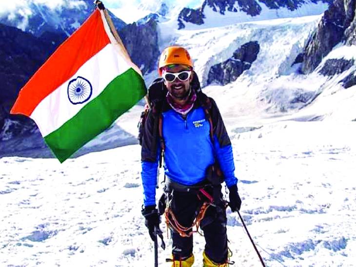 Ratnesh Pandey Foundation, who climbed the peaks of 7 countries, got ...
