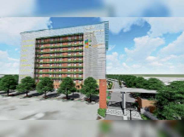 The highest 12 floor building of the division will be built, a new ...