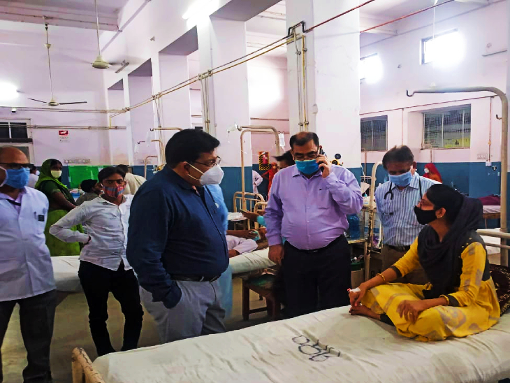 Health of 167 people deteriorated due to sagar in Udaipur, Divisional ...